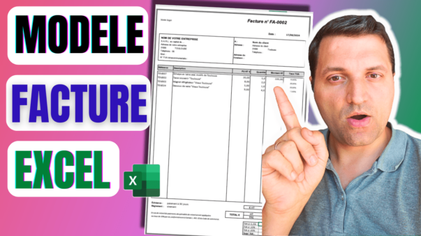 Meilleur modèle de facture Excel pour freelance | DMO Formation